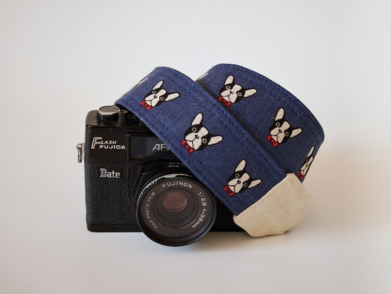 French bulldog camera strap dog camera strap SLR DSLR camera | Etsy