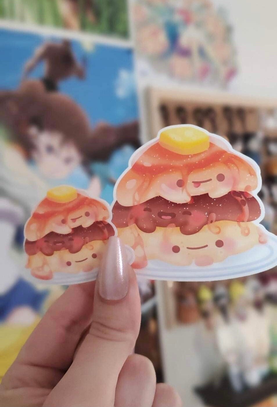 Stingray Pancake Laminated Stickers - Etsy