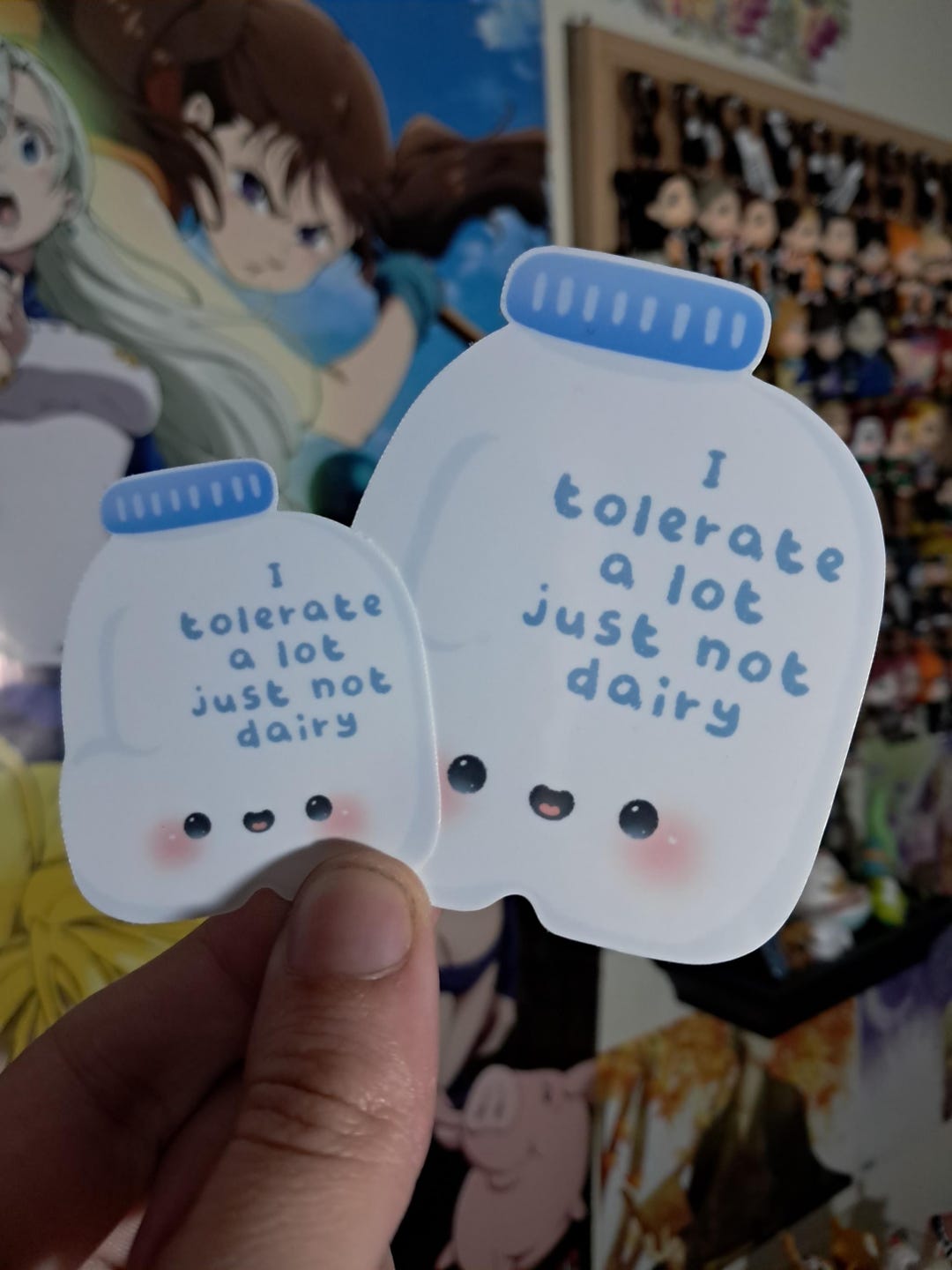 Tolerate Dairy Laminated Sticker - Etsy
