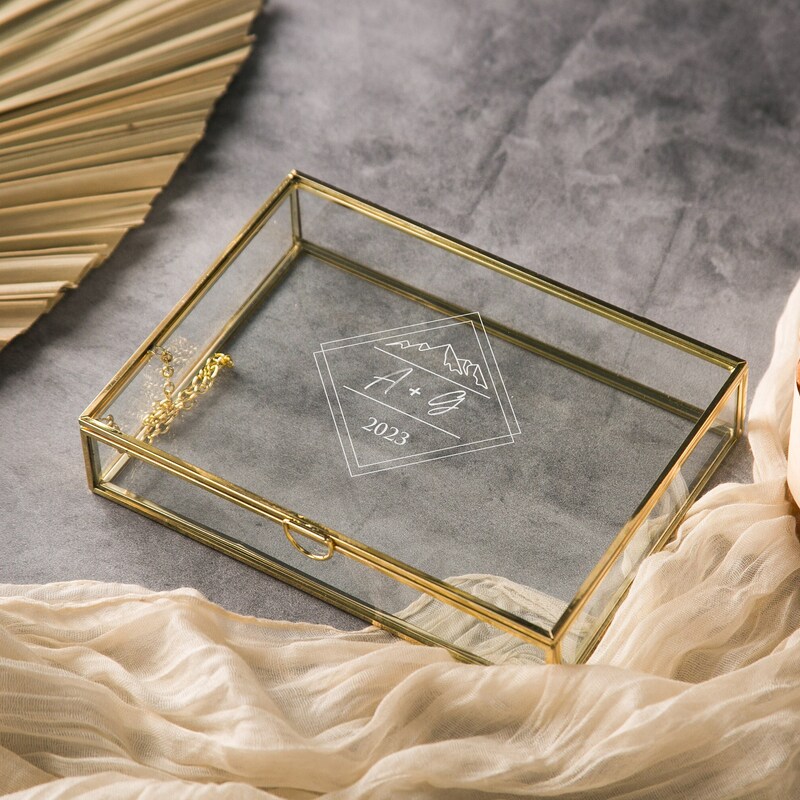 Clear Glass Box - Etsy