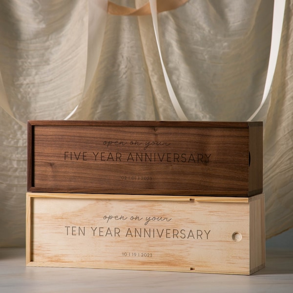 Time Capsule Wedding Gift Keepsake Box - 60+ Gift Ideas for 2024