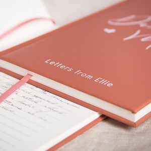 Dear Mom Lined Notebook - Hard Cover Letters Journal Mom Wife ...