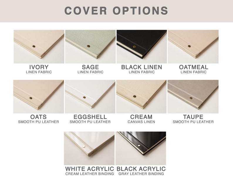 Luxe Photo Guest Book (G1) - Diy Custom Wedding Instax Polaroid Instant ...