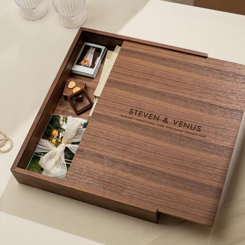 Wooden Keepsake Box Slide - Etsy