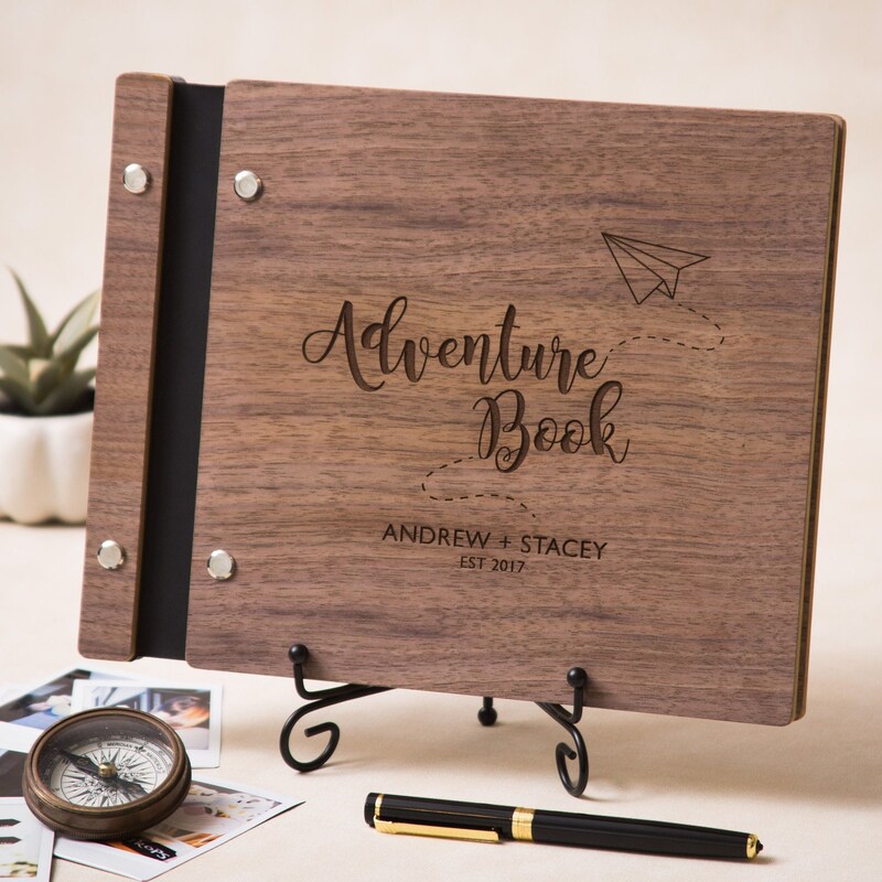 Wood Scrapbook - Etsy