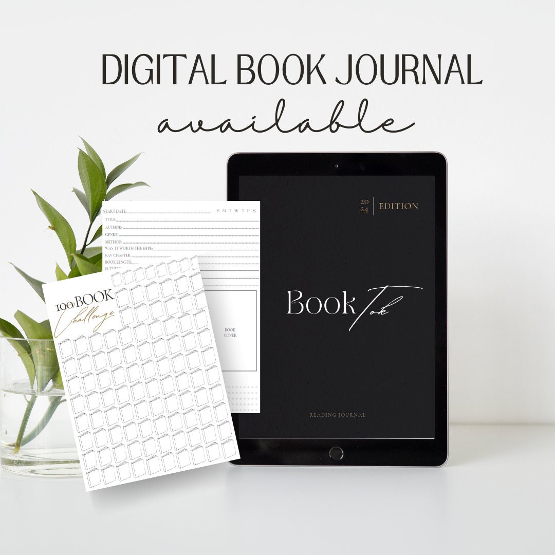 Booktok Reading Journal Printable Digital Reading Journal Digital ...