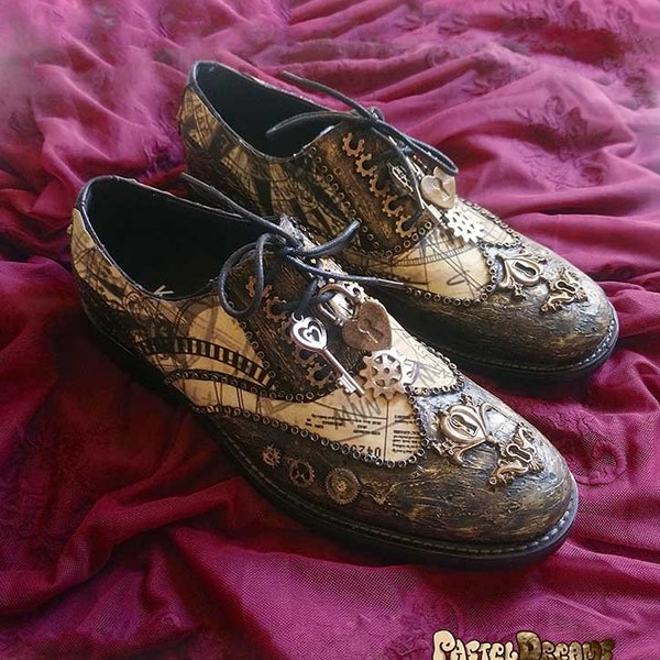 Steampunk Shoes - Etsy