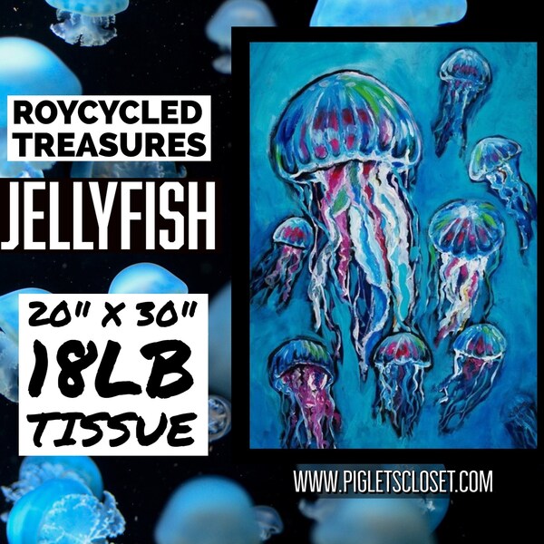Jellyfish Decoupage Paper - Etsy