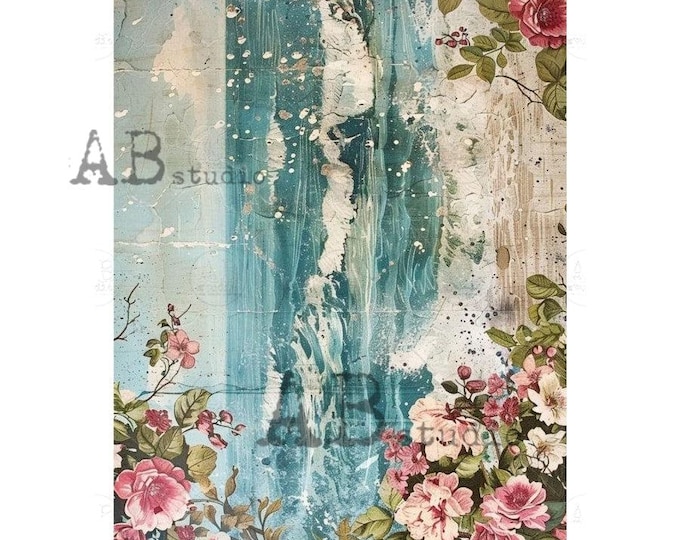 Ocean Wave | A4 Rice Paper | Paper for Decoupage | AB Studios - Etsy