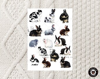 Grain Sack Farmhouse Animals A4 Rice Paper AB Studios Decoupage Queen ...