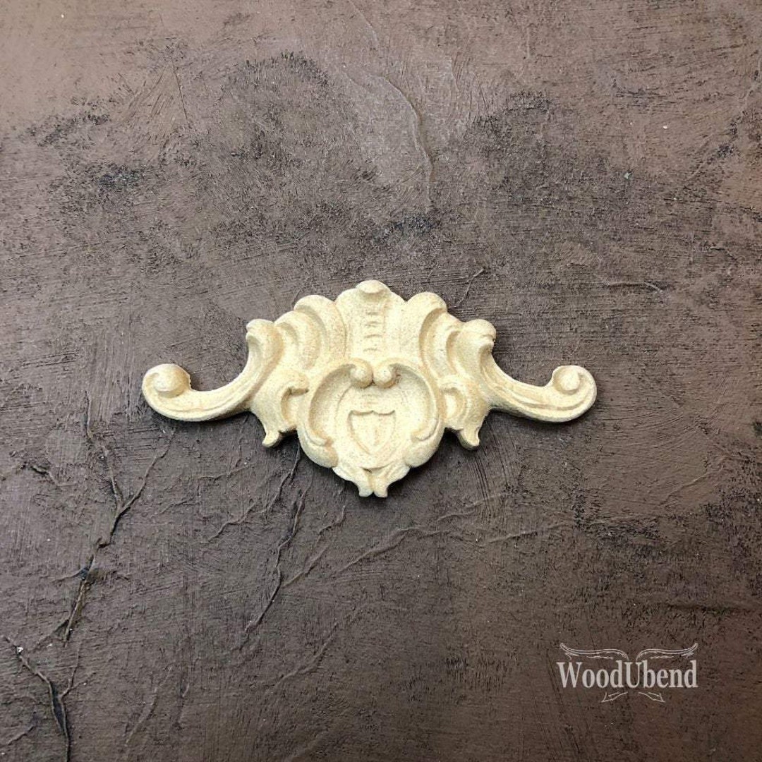 Pediment #1643 | Heat Bendable Appliqués | Woodubend Mouldings ...