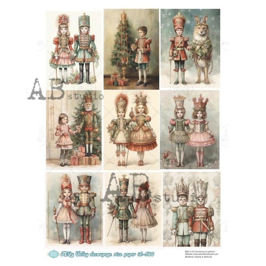 Nutcracker Children A4 Rice Paper Paper for Decoupage AB Studios ...