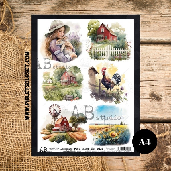 Farm Life Paper Napkins - Etsy