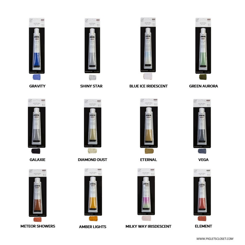 Element Decor Wax Paste 1.69oz Tube - Redesign With Prima - Etsy