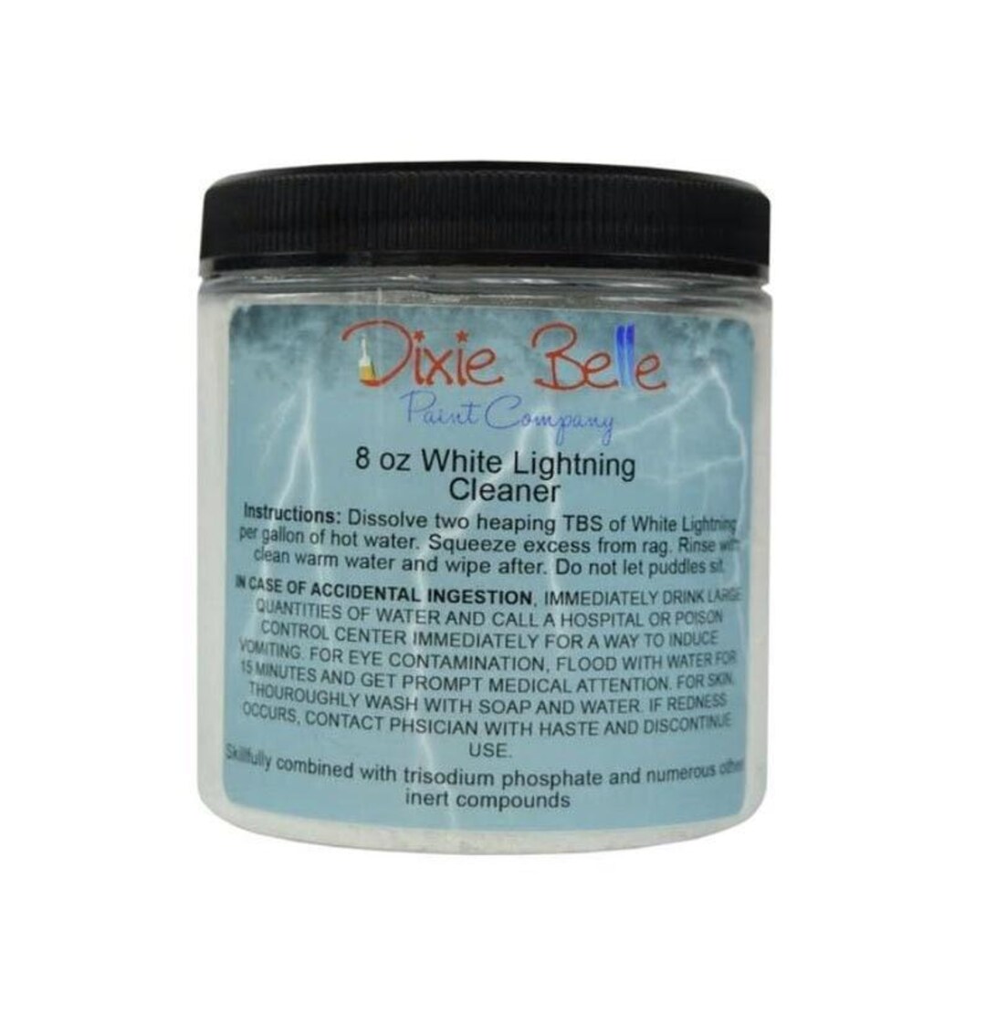 White Lightning Cleaner 8oz | Dixie Belle Paint Co. | Furniture Cleaner ...