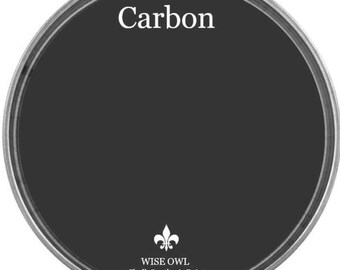 Carbon Chalk Synthesis Paint Wise Owl Paint Furniture - Etsy