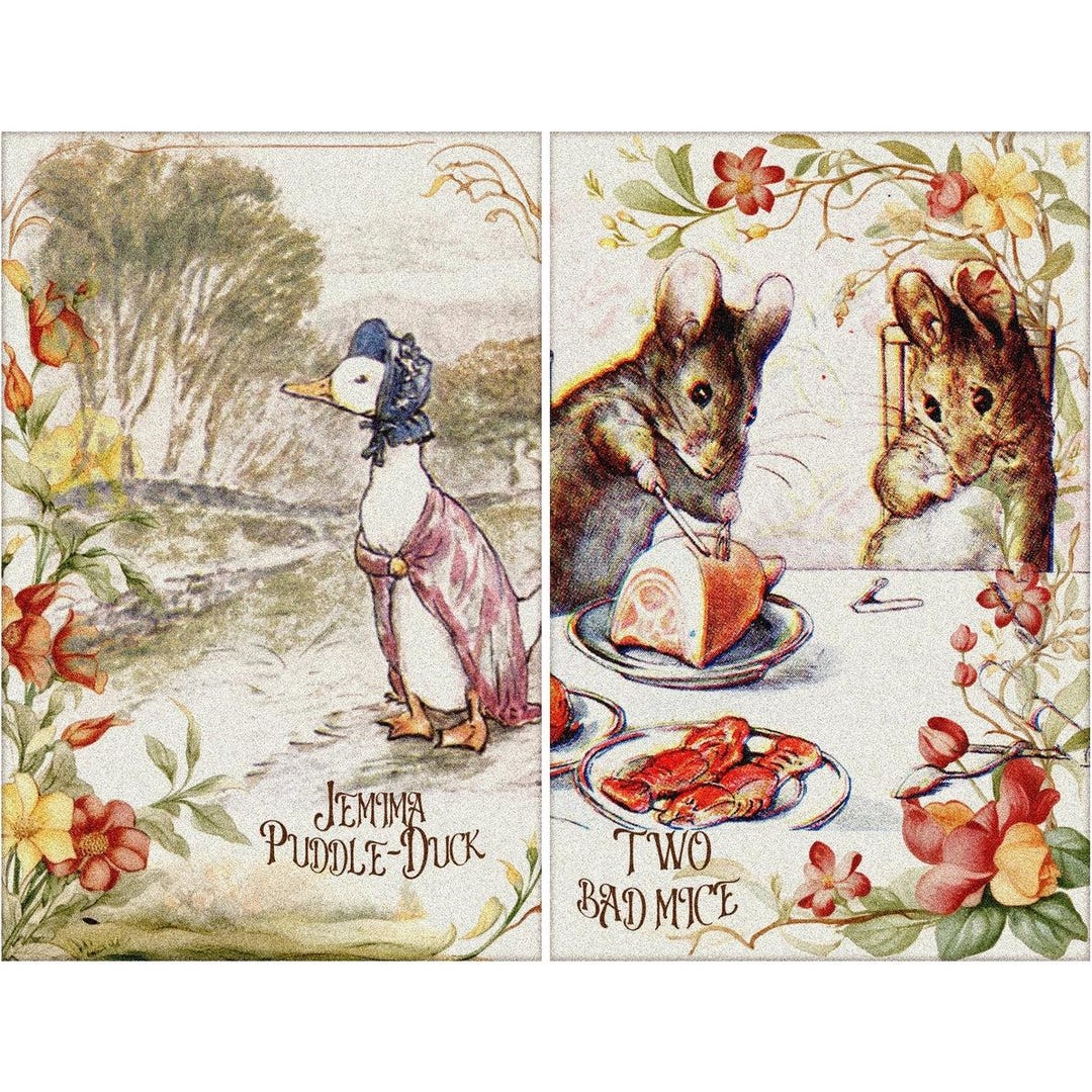 Peter's Garden #42 | A4 Mulberry Rice | Paper for Decoupage | Craft ...