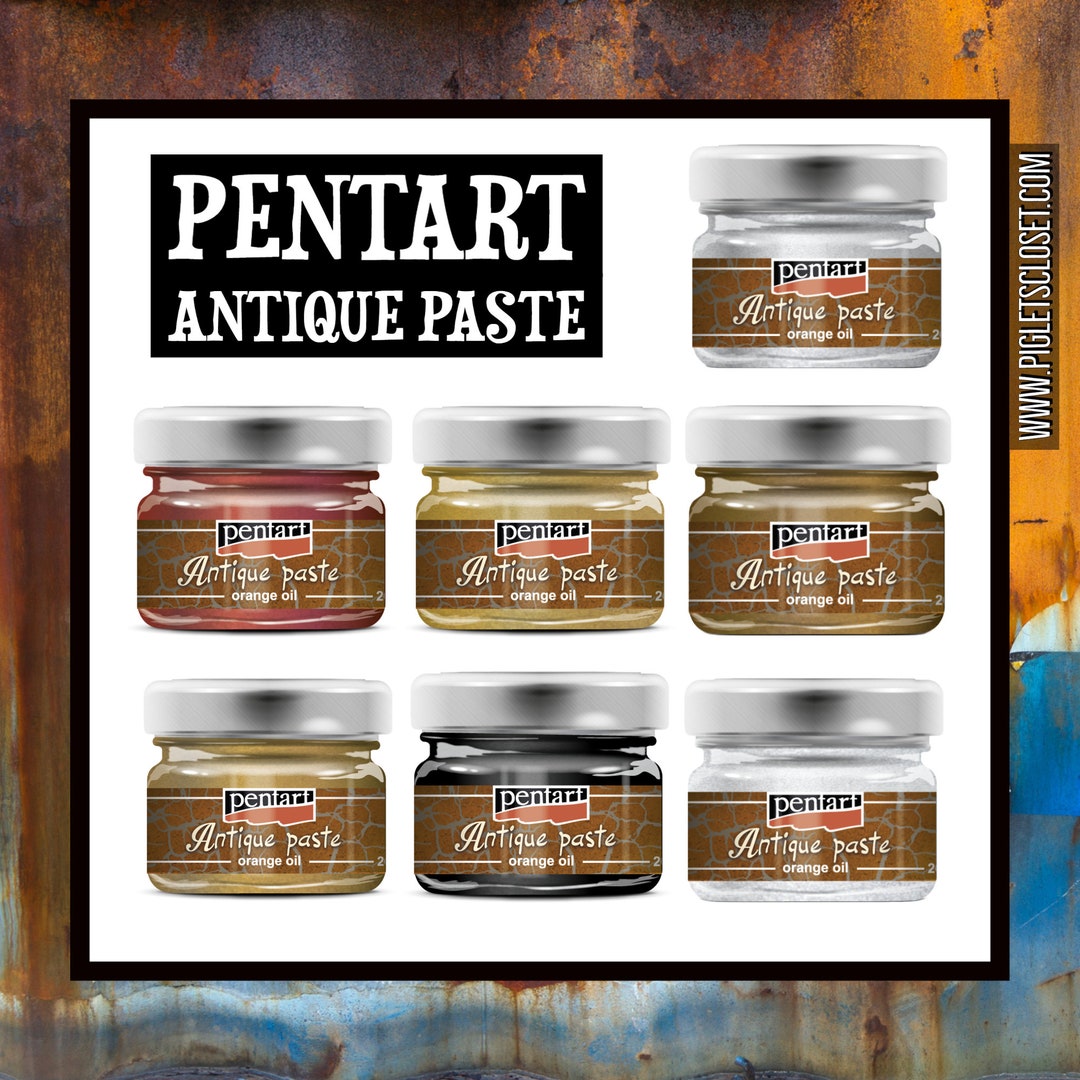 Antique Paste Pentart for Decoupage Mixed Media - Etsy