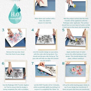 Just Labels H20 Transfer Redesign With Prima 8.5 X 11 Sheets French ...