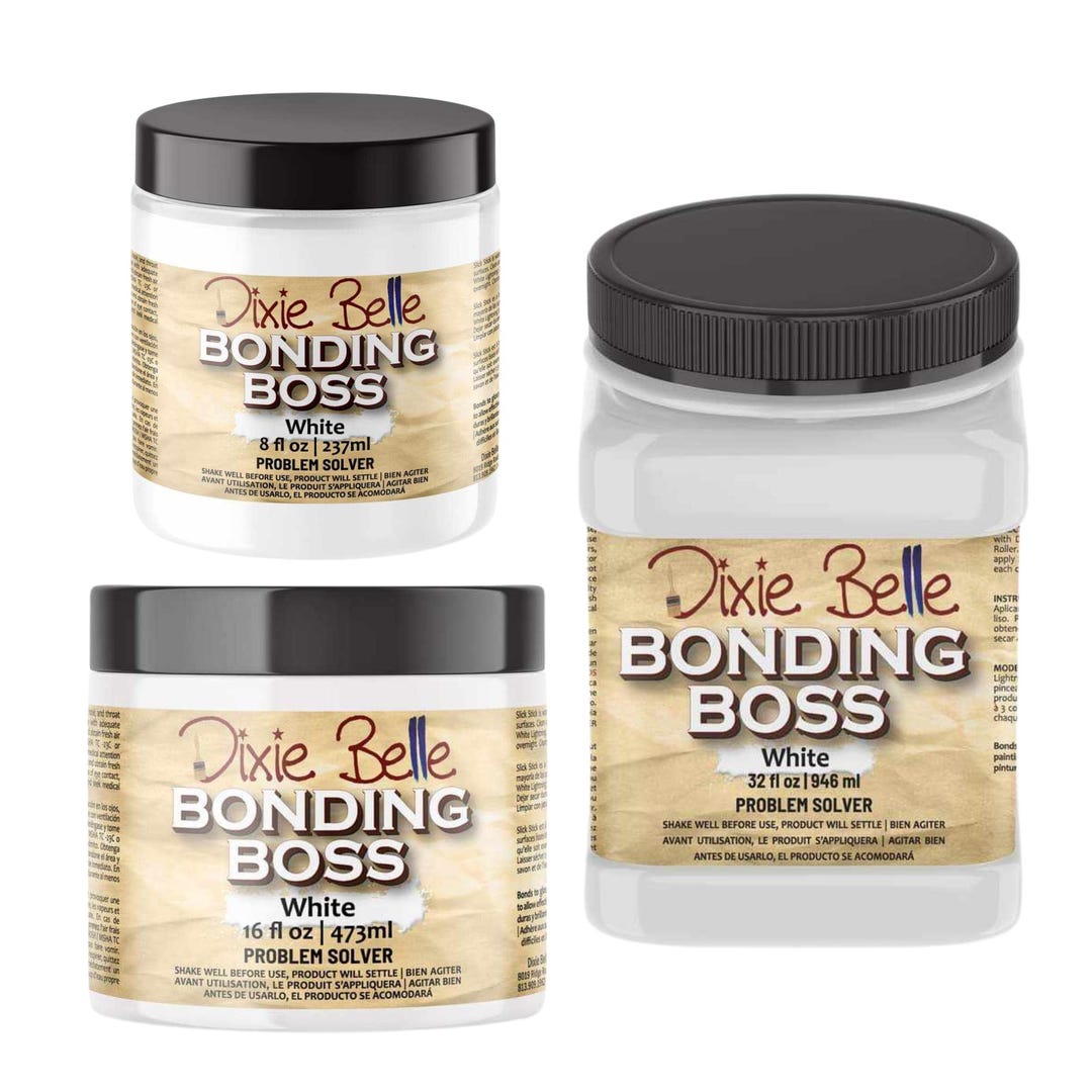 White | Bonding Boss Primer | Dixie Belle Paint Co. | Slick Stick and ...