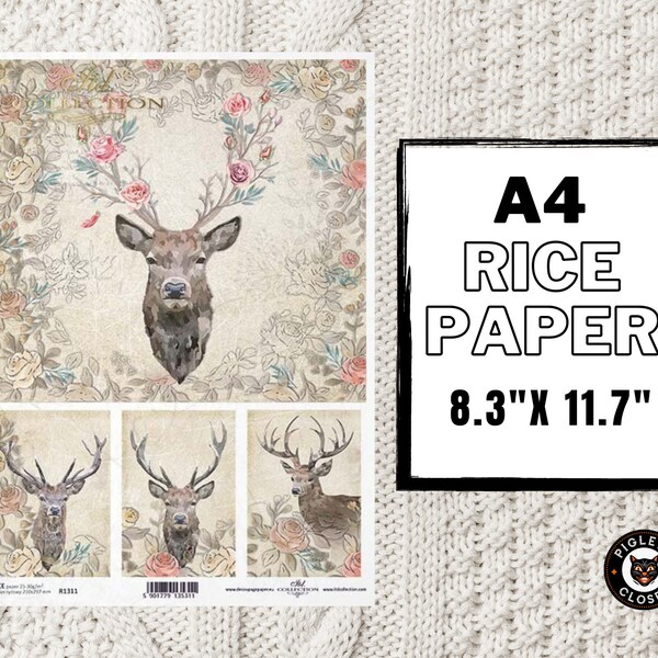 Decoupage Rice Paper - Etsy