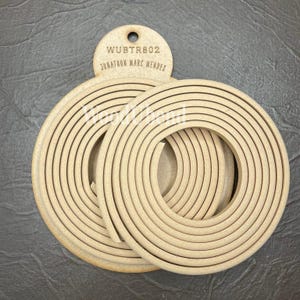 Thin Semi Circle 802 Heat Bendable Trim Woodubend Mouldings - Etsy