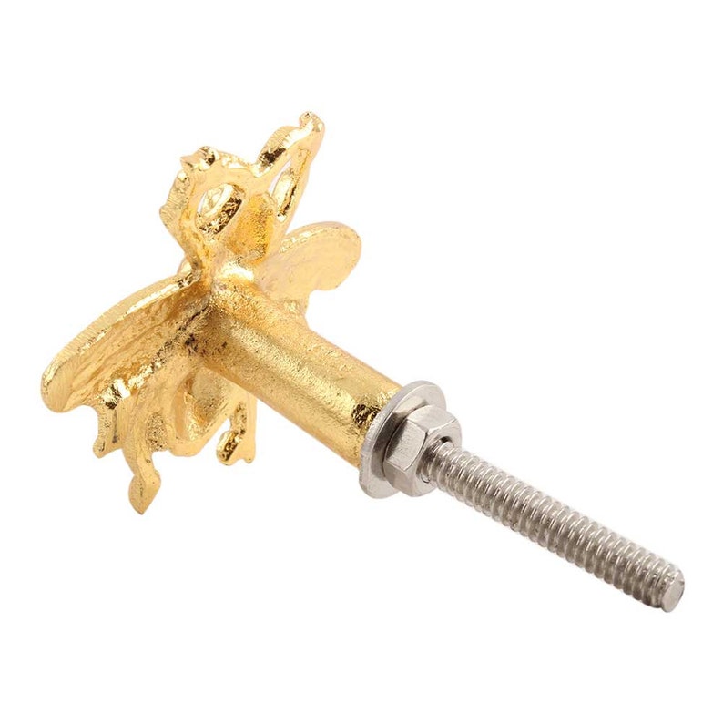 Golden Bumble Bee Brass Drawer Knob Pull Hardware - Etsy