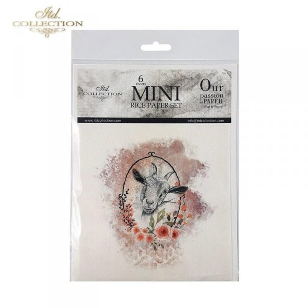 Farm Friends Mini Rice Paper Set ITD Collection 6 - Etsy