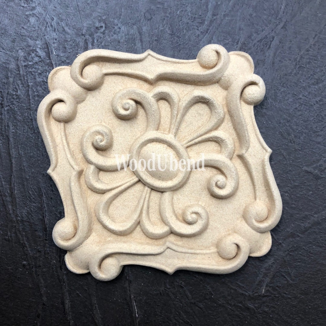 Centerpiece #1656 | Heat Bendable Appliqués | Woodubend Mouldings ...