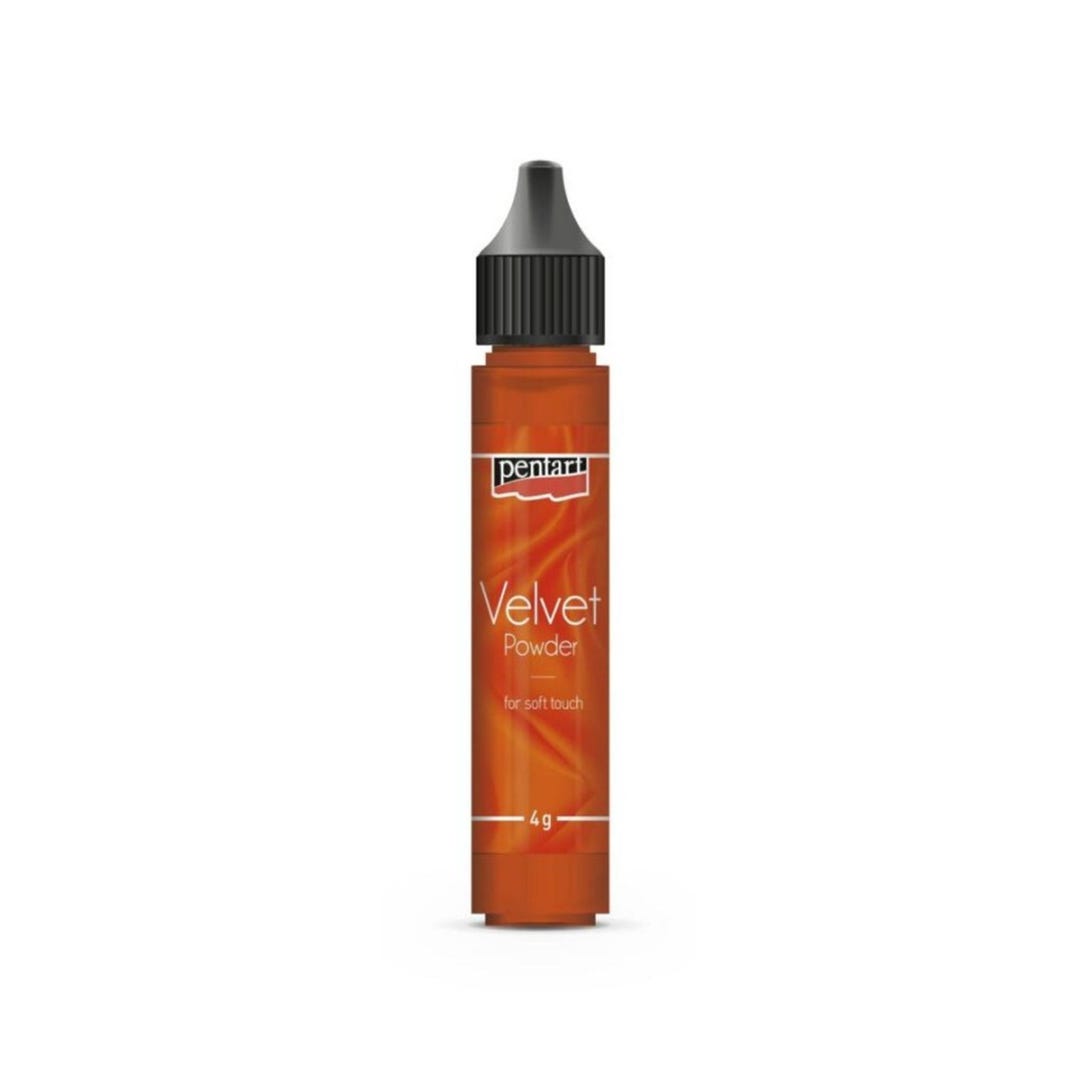 Orange Velvet Powder 4 G | Aarts & Craft Velvet | Pentart - Etsy