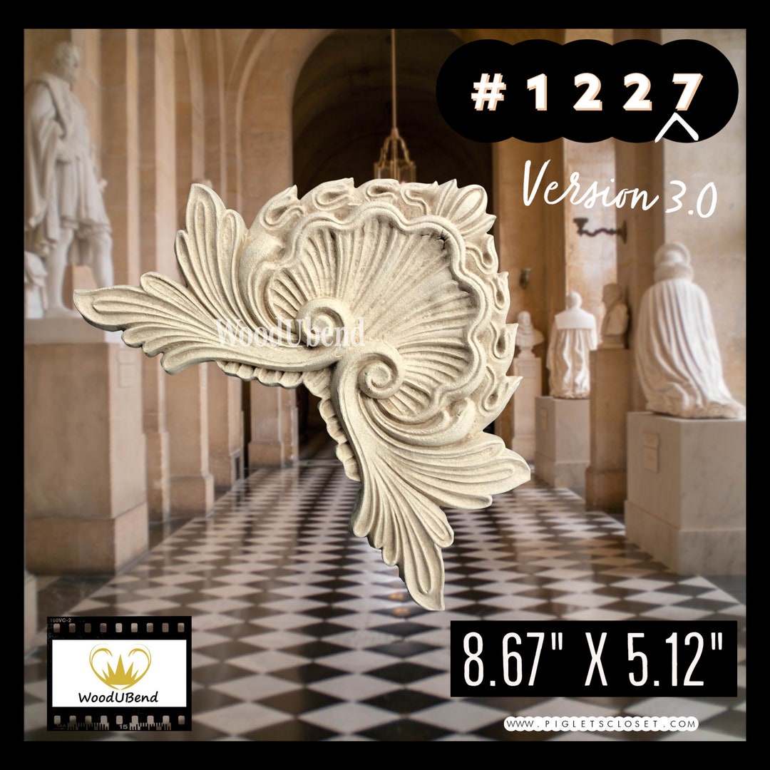 Decorative Plaque #1227 | Heat Bendable Appliqué | Woodubend Decorative ...