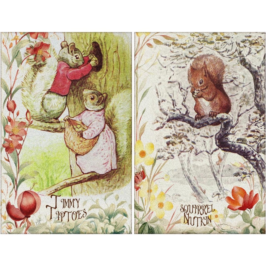 Peter's Garden #1 | A4 Mulberry Rice Paper | Paper for Decoupage ...