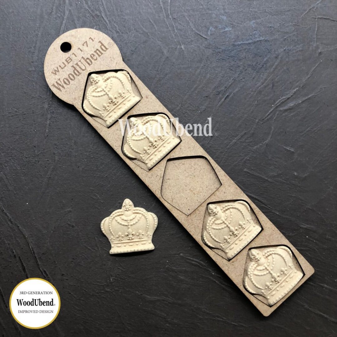 Queen's Crown #1171 | Heat Bendable Appliqués | Woodubend Mouldings ...