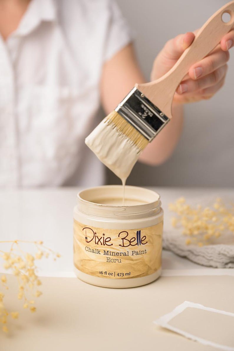 Ecru | Chalk Mineral Paint | Dixie Belle Paint Co | Craft & Furniture ...