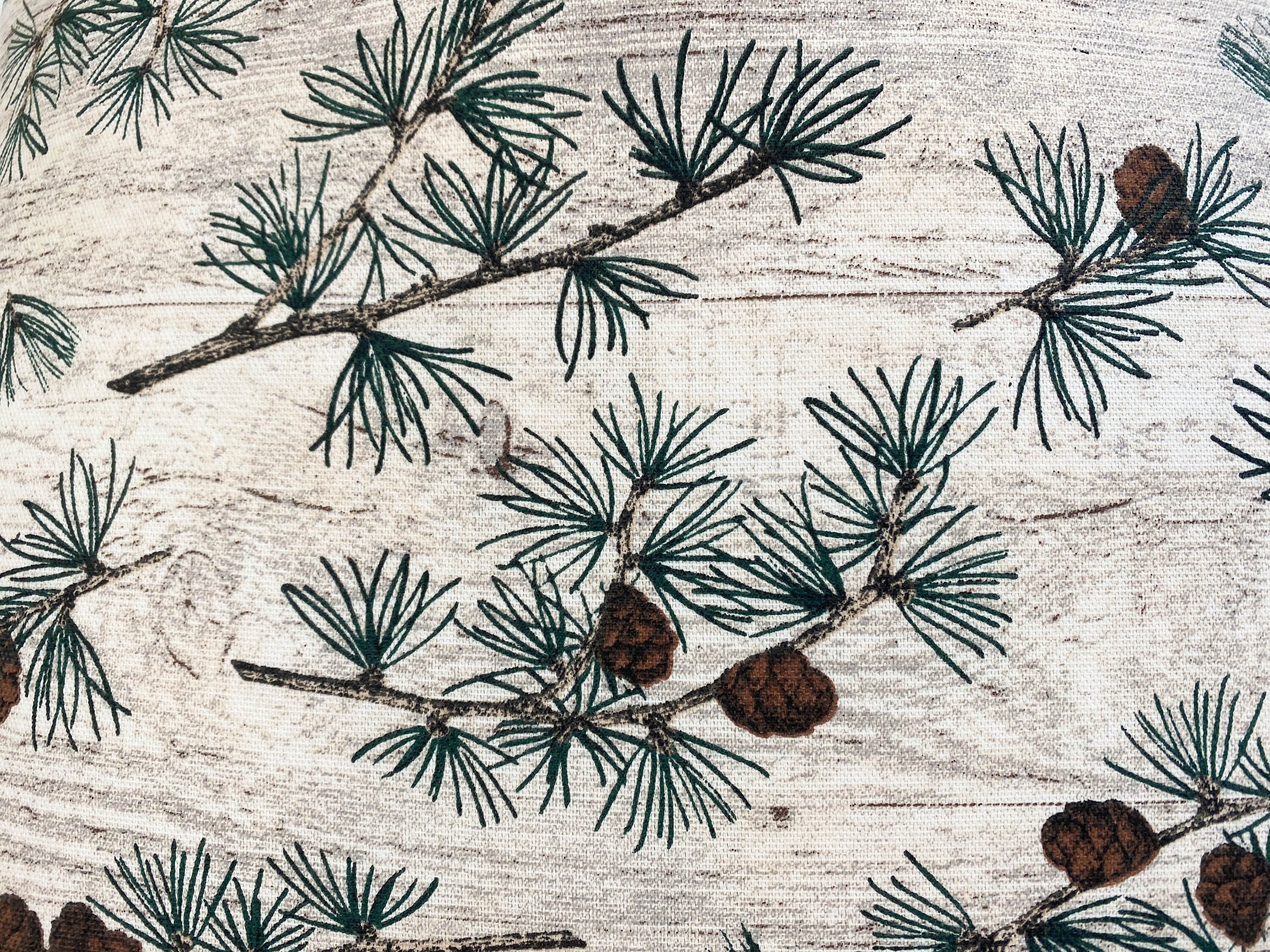 Pine Tree Pillow Cover: Holiday Winter Cushion Case - Etsy