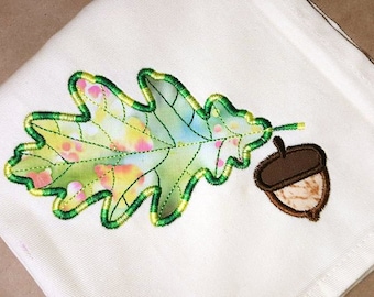 Acorn Applique - Etsy