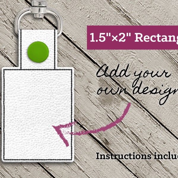 Key Fob Embroidery Designs - Etsy