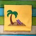 Tropical Island Applique Embroidery Design - Etsy