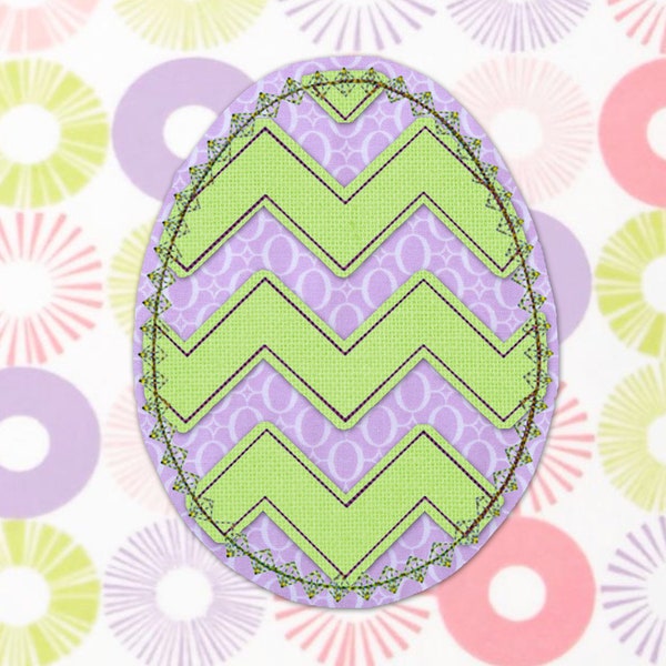 Chevron Easter Egg - Etsy
