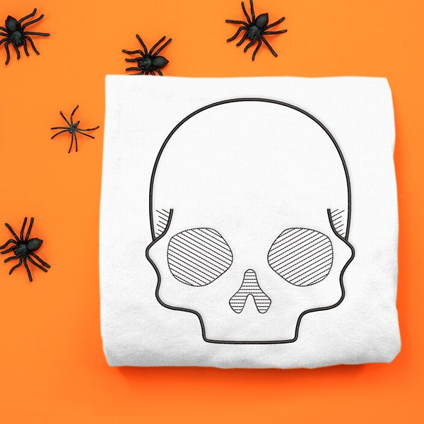 Skull Outline - Etsy