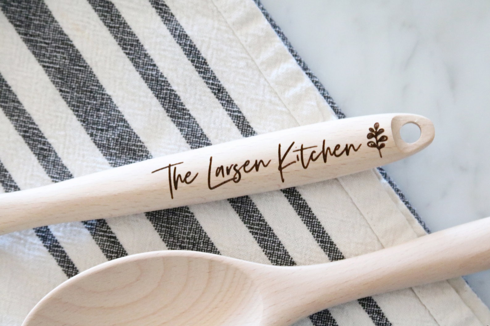 Custom Kitchen Spoon Personalized Wooden Spoon Engraved - Etsy