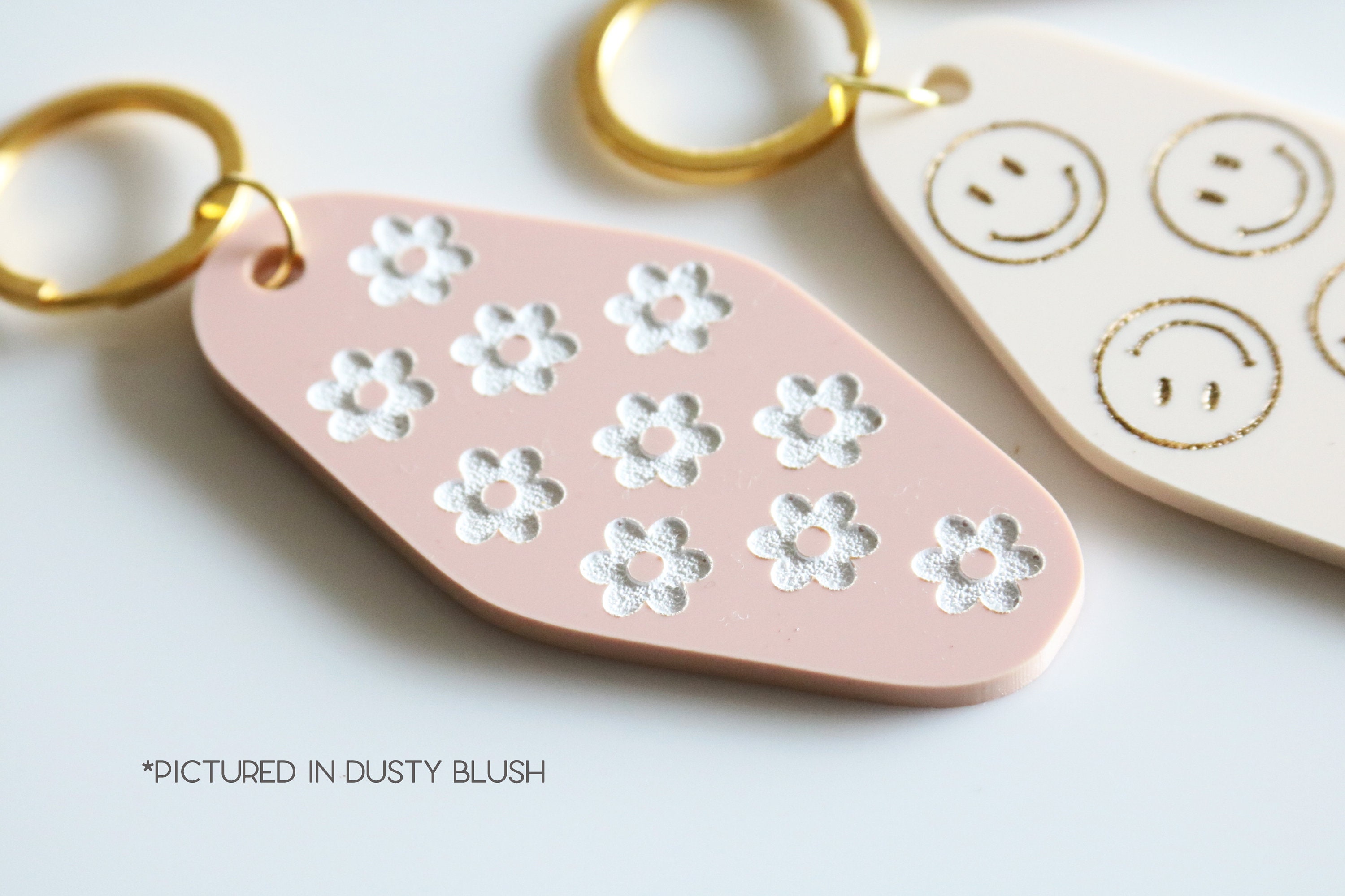 Colorful Retro Pattern Motel Keychain | CHOOSE YOUR COLOR | Back to ...