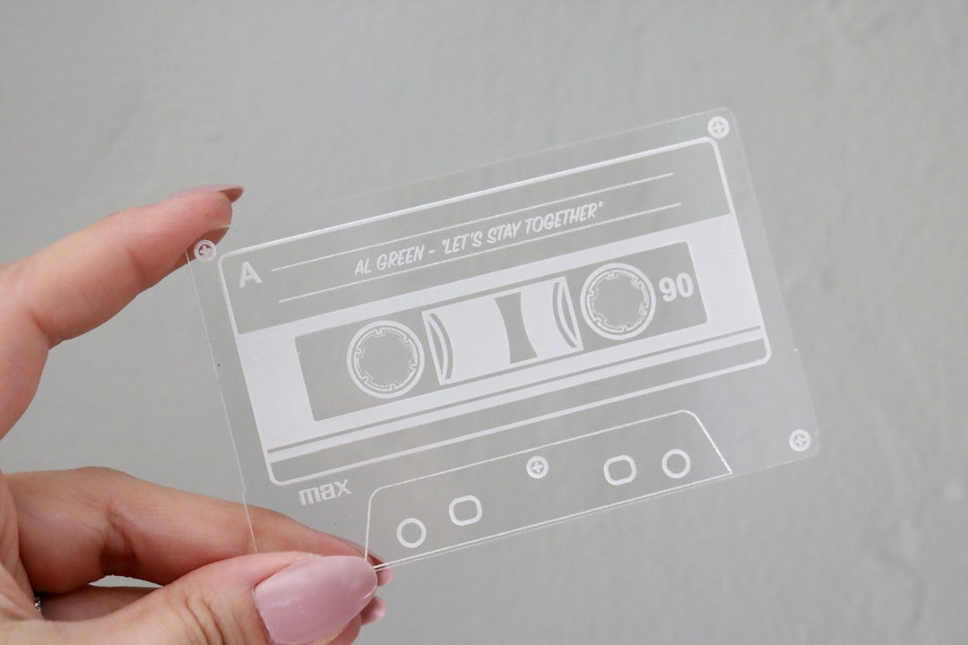 Custom Retro Vintage Cassette Tape Keepsake Ornament | Choose Your Song ...