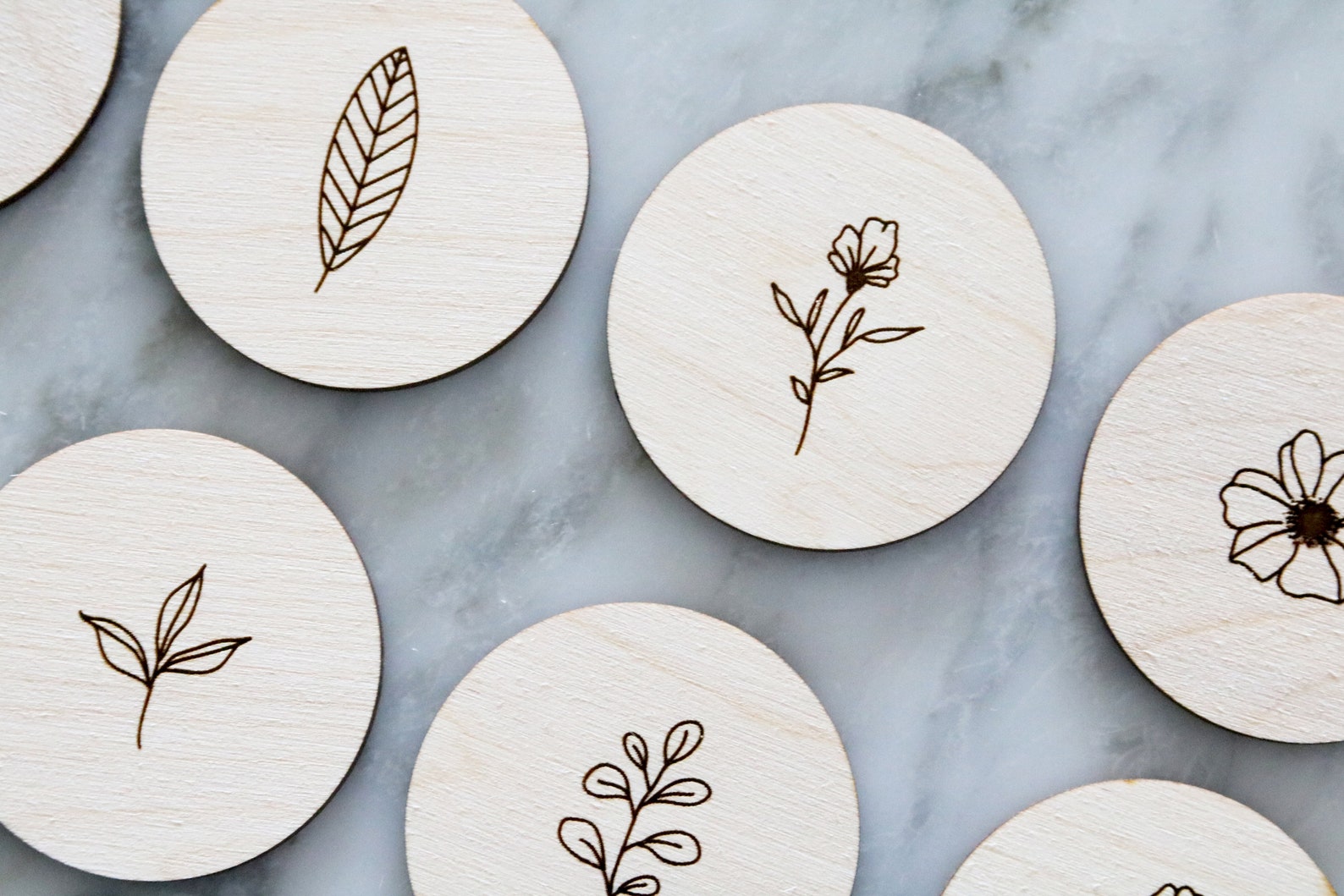 Wood Memory Game Set Matching Game Preschool Montessori - Etsy