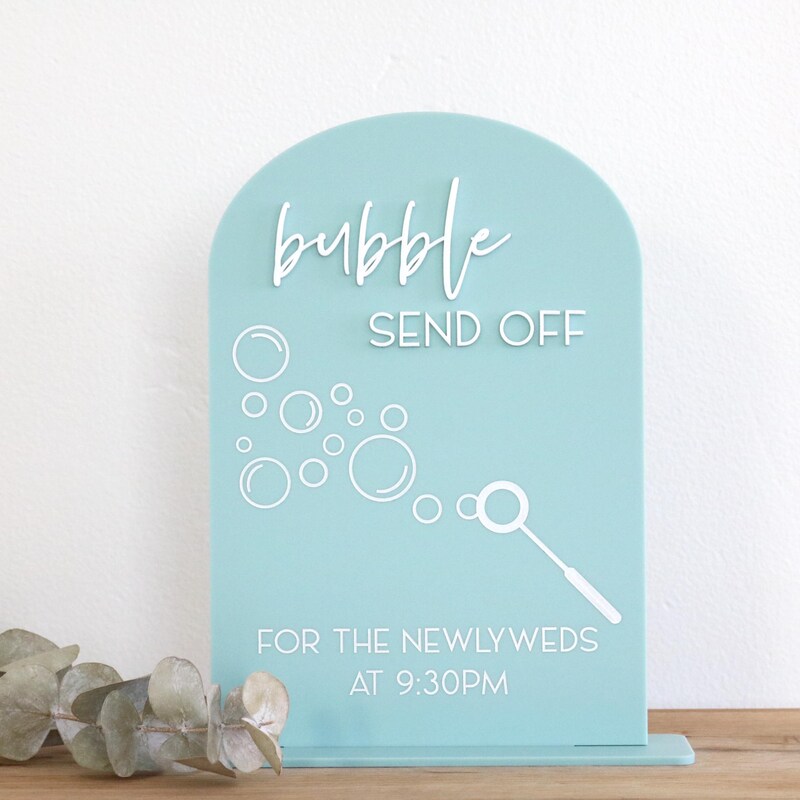 Bubble Send Off - Etsy