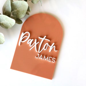 Custom Baby Name Sign | 3D | Announcement | Baby Introduction | Baby ...