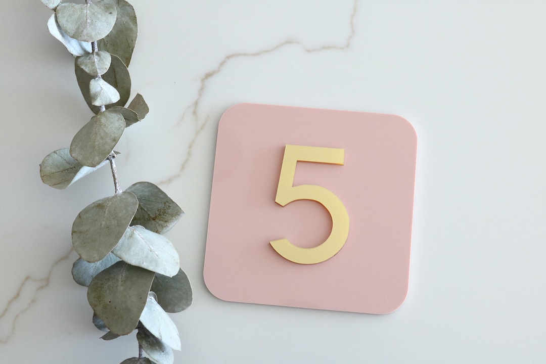 Custom Acrylic Room Number Sign | Salon | Office | Brow | Lash | Spa ...
