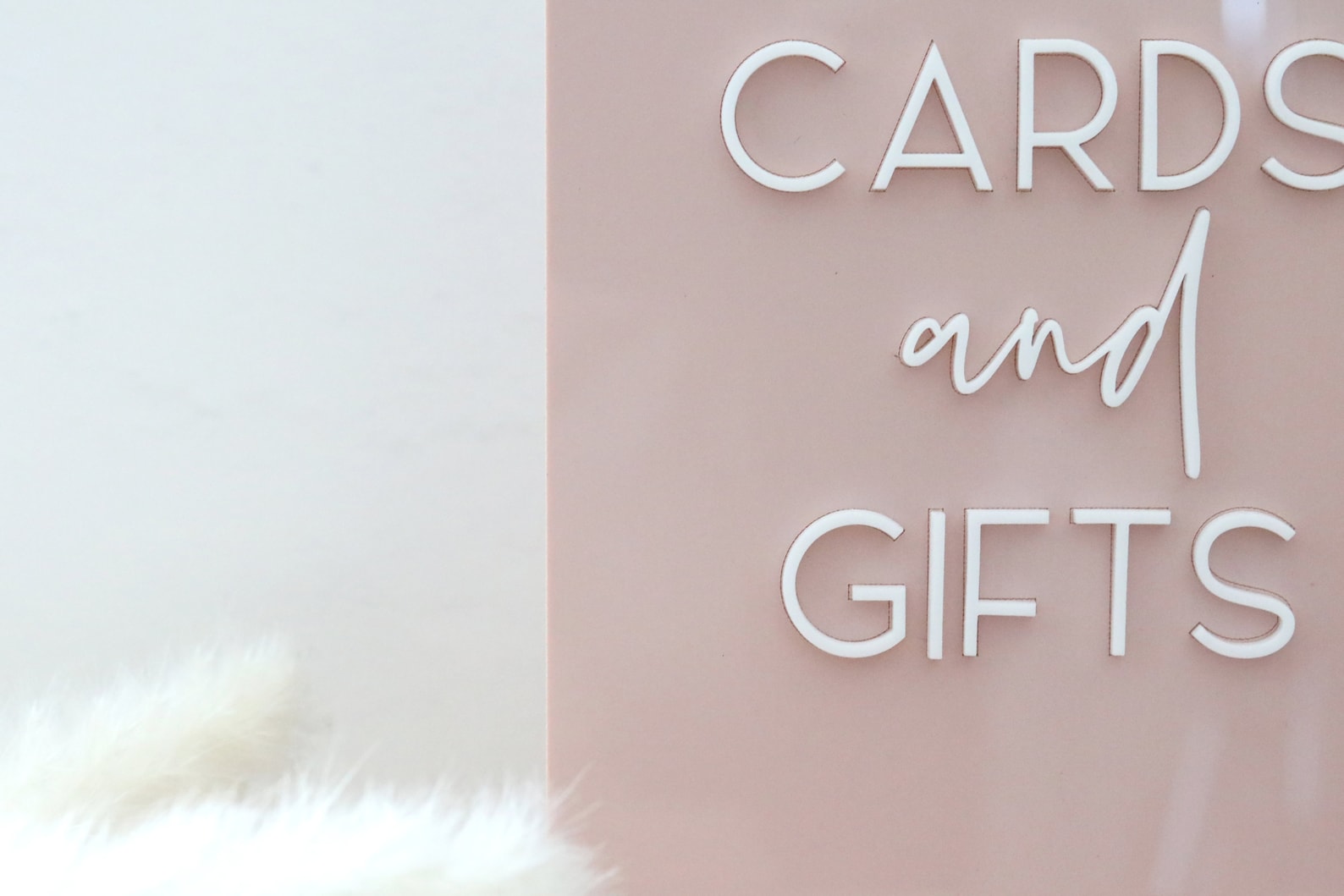 Acrylic Arch Cards and Gifts Sign Acrylic Wedding Sign - Etsy