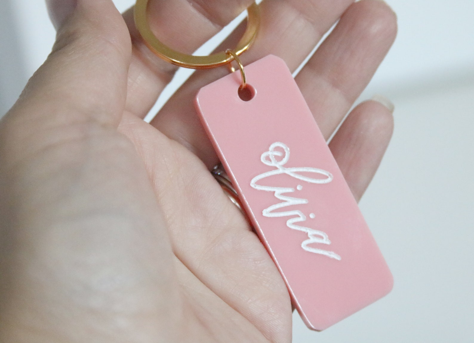 Colorful Rectangle Keychain Back to School Custom - Etsy