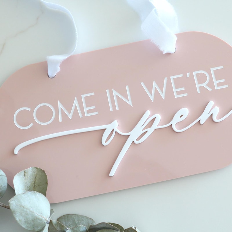 Please Come in Sign - Etsy